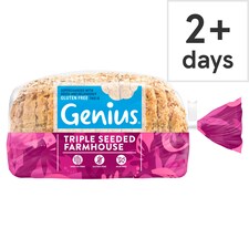 Genius Gluten Free Triple Seeded Farmhouse Loaf 535G - Tesco Groceries