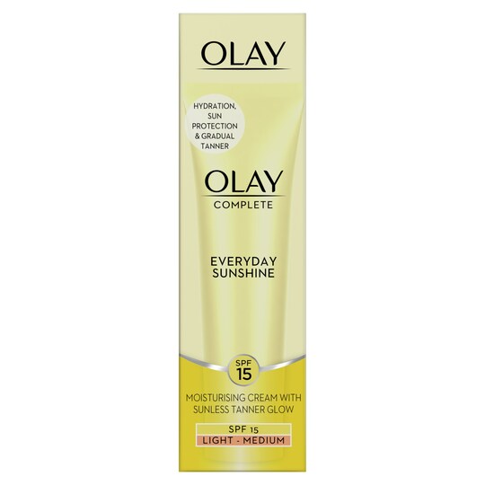 Olay Complete Care Moisturiser Everyday Sun Cream Light Glow 50Ml ...