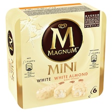 Magnum Mini Multipack Fehércsokoládés és Fehércsokoládés-mandulás ...