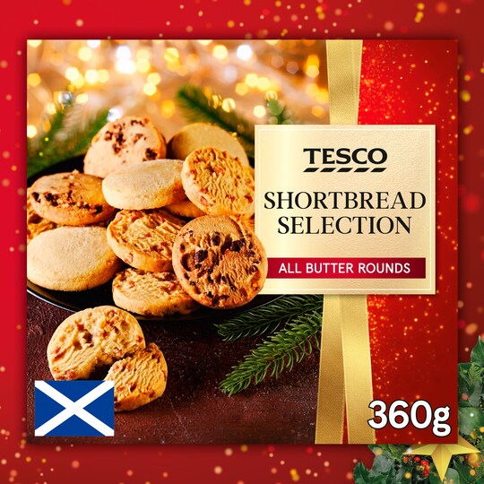 Tesco Shortbread Selection 360G - Tesco Groceries