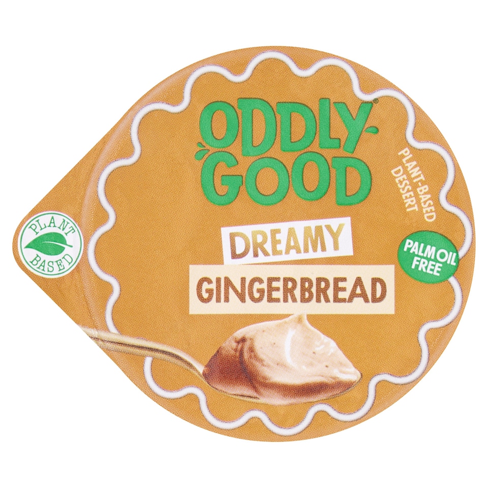 Oddly Good Plant-Based Gingerbread Dessert 130G - Tesco Groceries