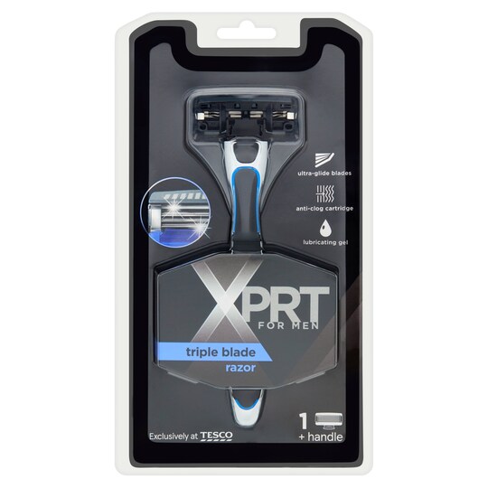 Xprt. For Men Triple Blade Razor - Tesco Groceries