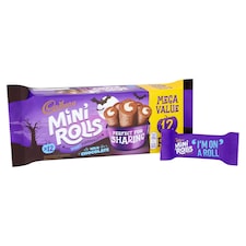Cadbury Chocolate Halloween Mini Rolls 12 Pack - Tesco Groceries