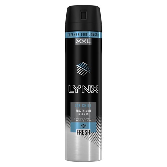 Lynx Ice Chill Body Spray 250Ml - Tesco Groceries