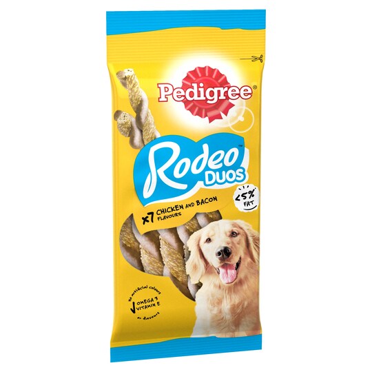 Pedigree Rodeo Duos With Chicken & Bacon 123G - Tesco Groceries