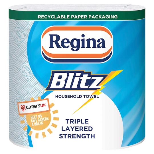 Regina Kitchen Towels Blitz 2 Rolls - Tesco Groceries