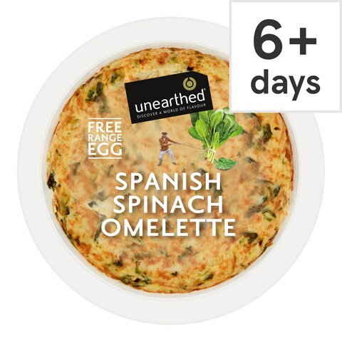 Unearthed Spanish Omelette with Spinach 250g - Tesco Groceries