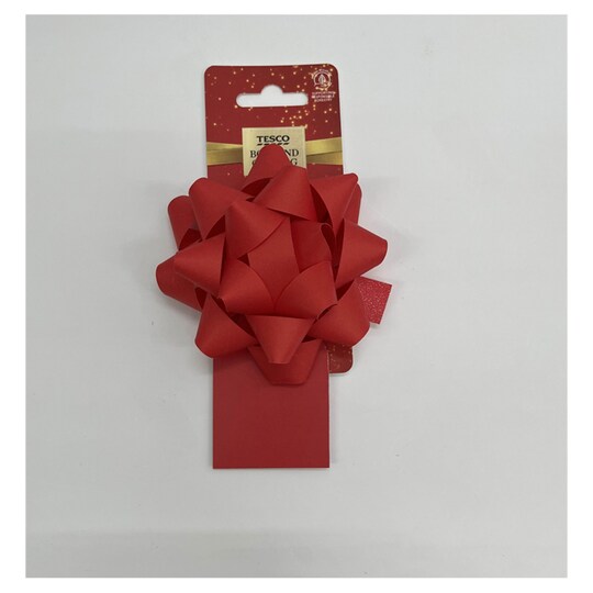 Tesco Red Bow And Gift Tag Tesco Groceries tesco-red-bow-and-gift-tag-tesco-groceries