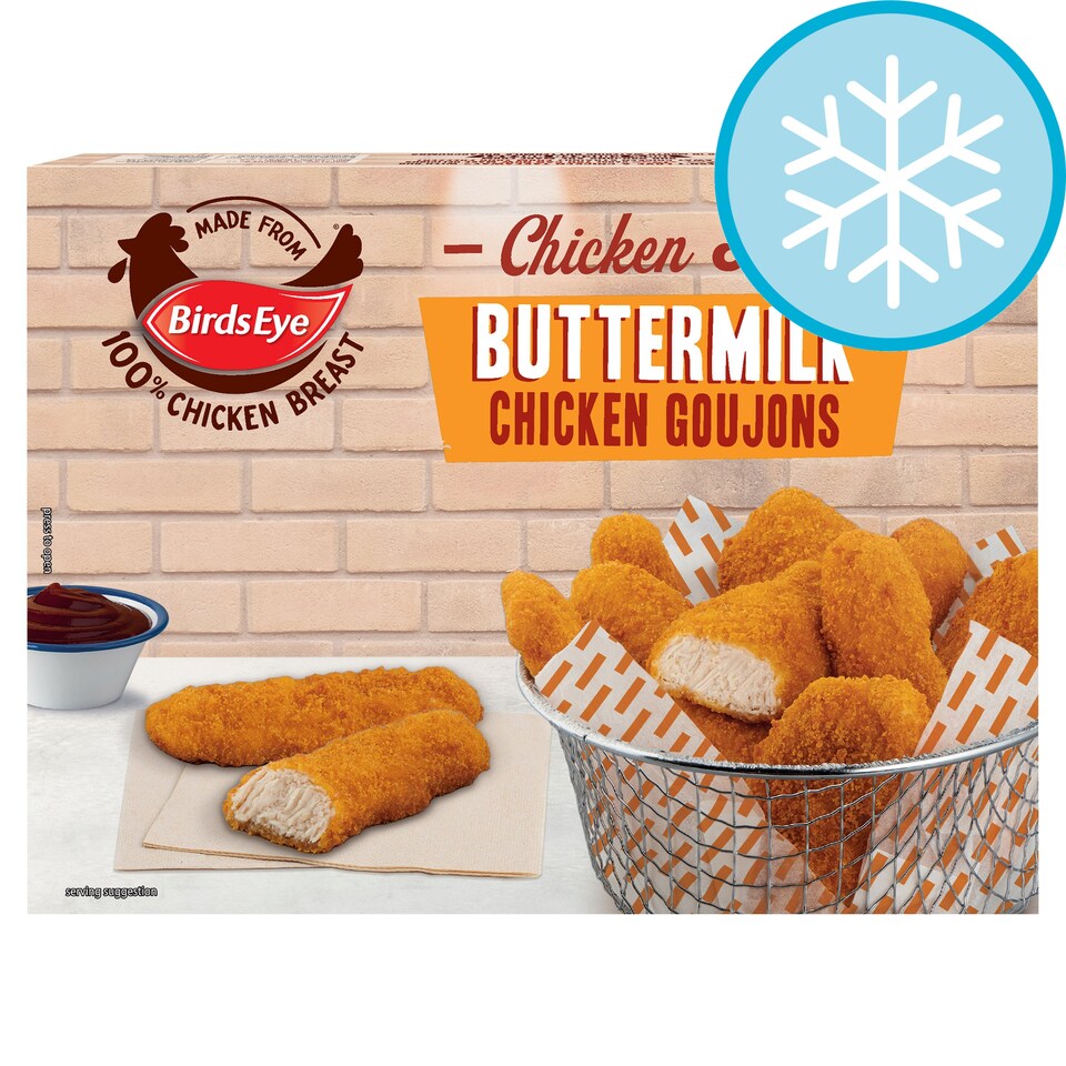 Birds Eye Chicken Shop Buttermilk Goujons 290G - Tesco Groceries