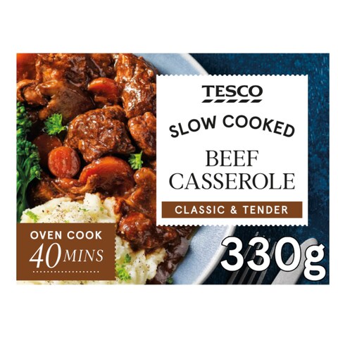 Tesco Slow Cooked Beef Casserole 330g - Tesco Groceries