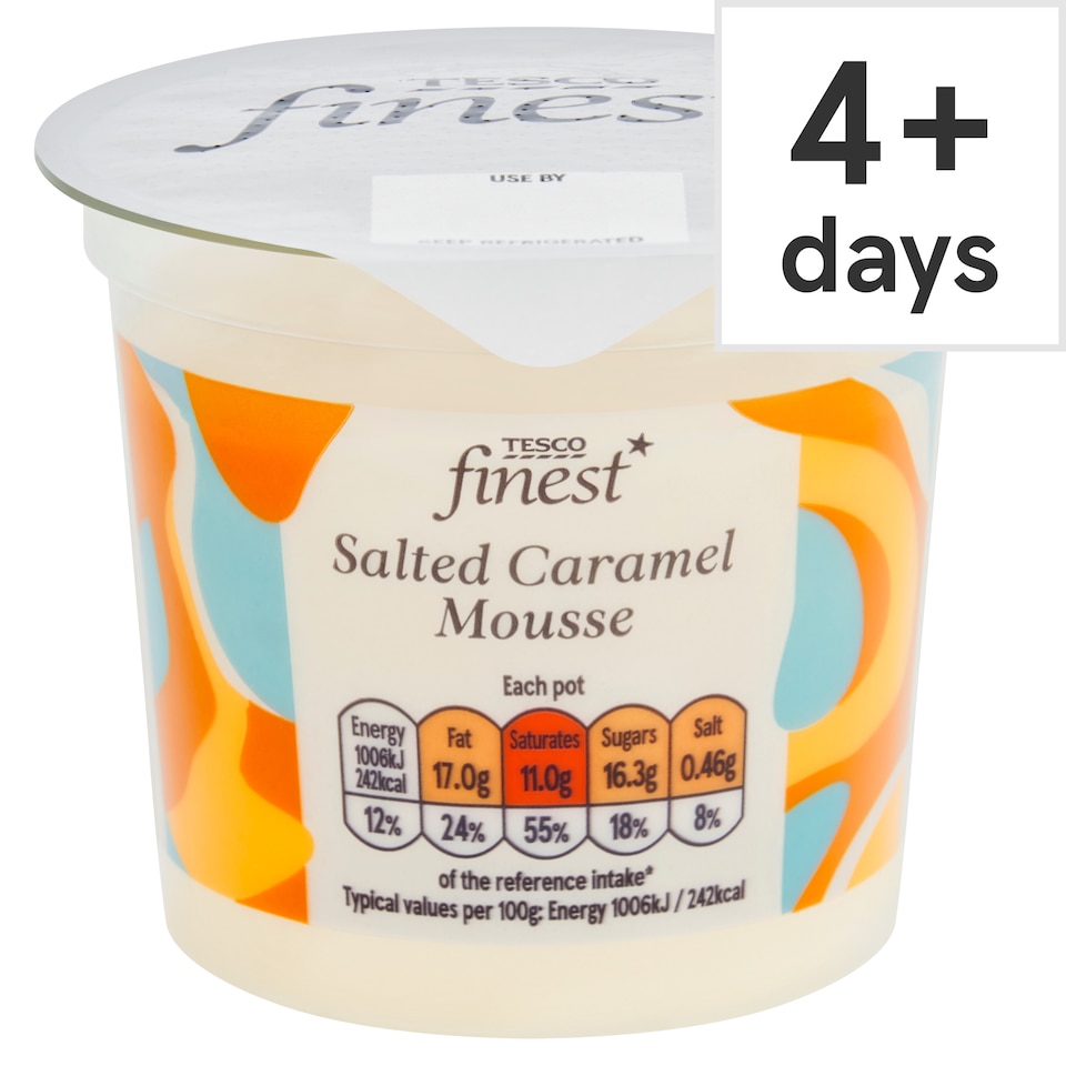 Tesco Finest Salted Caramel Mousse 100G - Tesco Groceries