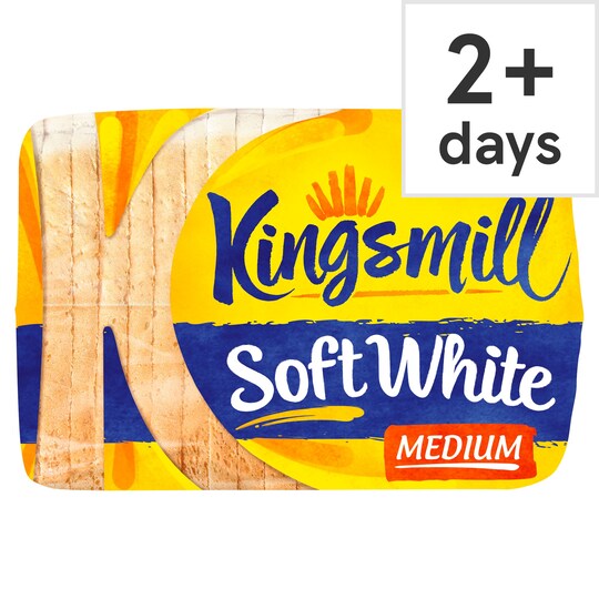 Kingsmill Soft White Medium Bread 800G - Tesco Groceries