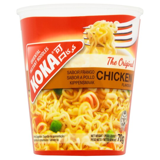 Koka Instant Noodles Chicken Flavour 70G - Tesco Groceries
