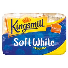 Kingsmill Soft White Medium 800g - Tesco Groceries