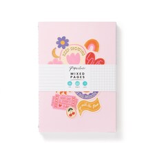 Paperchase Badge Collector Set of 3 A5 Notebooks - Tesco Groceries