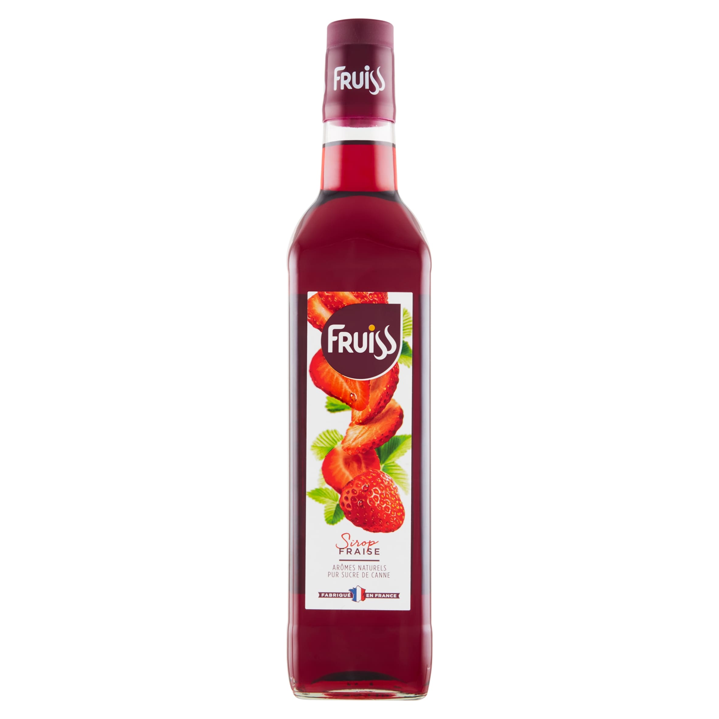Fruiss Syrup with Added Strawberry Juice 70cl - Tesco Groceries