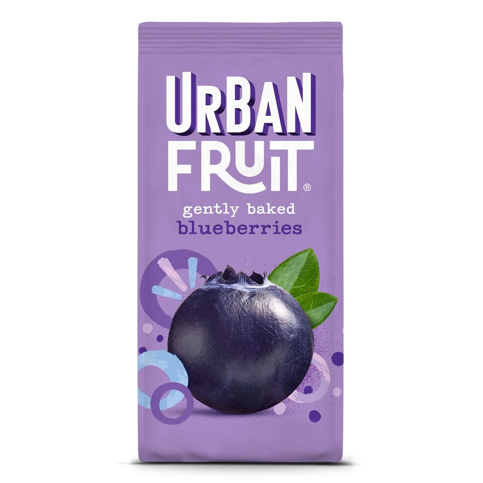 Urban Fruit Gently Baked Blueberries 75G - Tesco Groceries