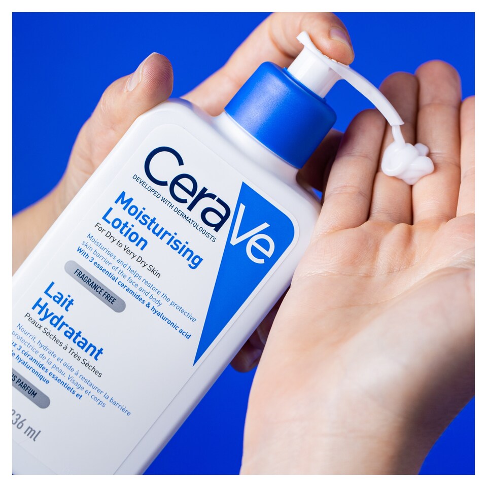 CeraVe Moisturising Lotion with Hyaluronic Acid & Ceramides for Normal ...