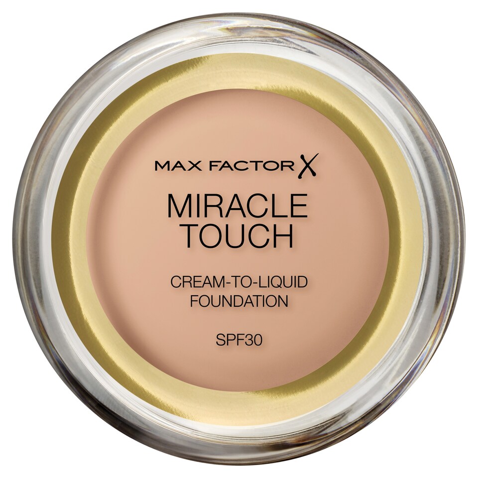 Max Factor Miracle Touch Cream To Liquid Foundation Vanilla 11.5G ...