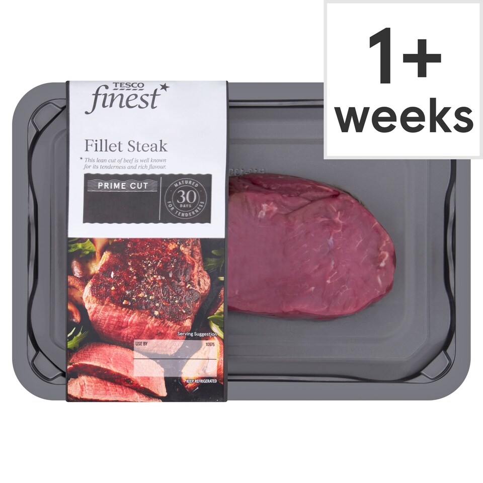 Tesco Finest Fillet Steak 210G - Tesco Groceries