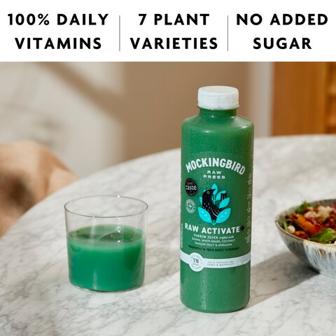 Mockingbird Raw Activate Virgin Juice 750ml - Tesco Groceries