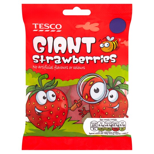 Tesco Giant Strawberries 160g - Tesco Groceries