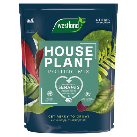 HOUSEPLANT POTTING MIX COMPOST 4L - Tesco Groceries