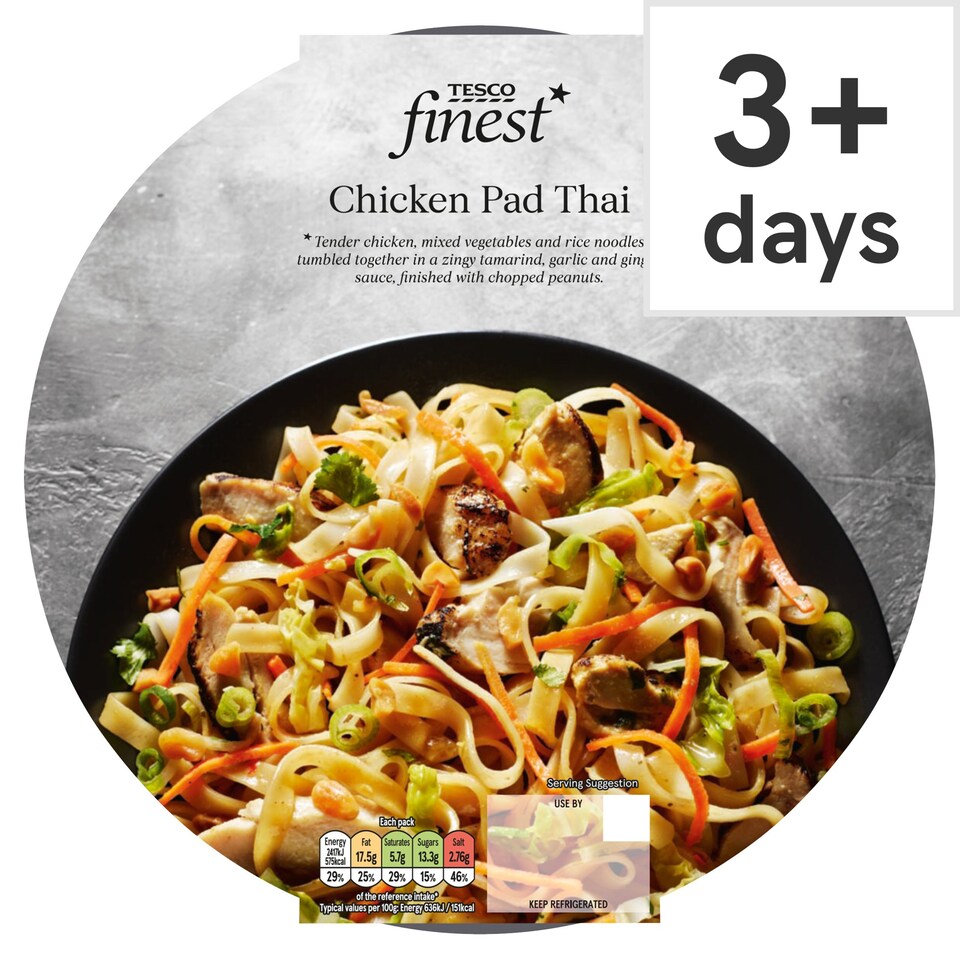 Tesco Finest Chicken Pad Thai 380G - Tesco Groceries