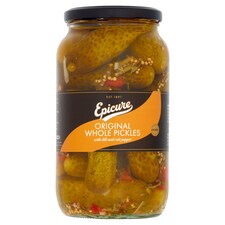 Epicure Original Whole Pickles Plus Dill & Red Pepper 970G - Tesco ...