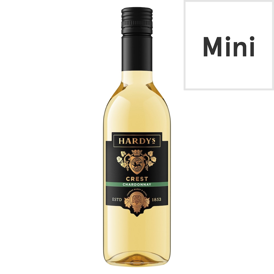Hardys Crest Chardonnay White Wine 187ml - Tesco Groceries