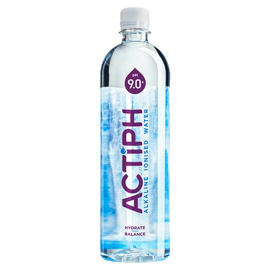 Actiph Alkaline Ionised Water 1 Litre - Tesco Groceries