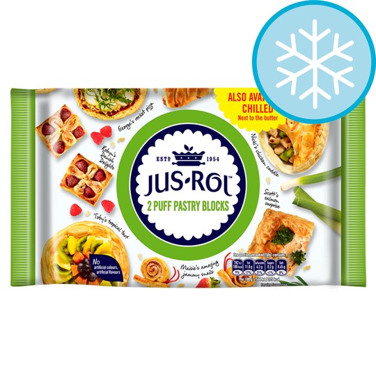 Jus-Rol 2 Puff Pastry Blocks 1Kg - Tesco Groceries