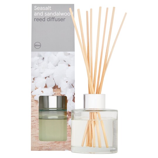 Tesco Seasalt & Sandalwood 90Ml Diffuser - Tesco Groceries