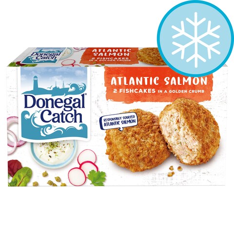 Donegal Catch 2 Salmon Fish Cakes 270G - Tesco Groceries