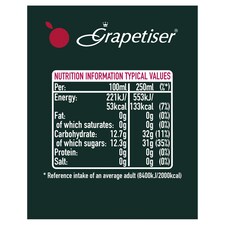 Grapetiser Red Grape 750ml - Tesco Groceries