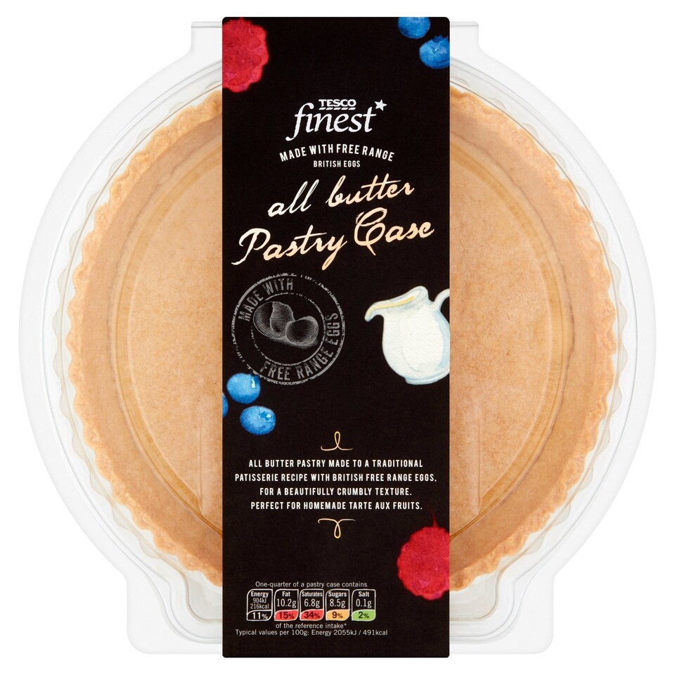 Tesco Finest All Butter Pastry Case 175G - Tesco Groceries