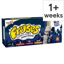 Frubes Strawberry Red Berry & Peach Yogurts 9X37g - Tesco Groceries