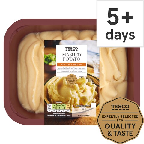 Tesco Fresh Mashed Potato 800G - Tesco Groceries