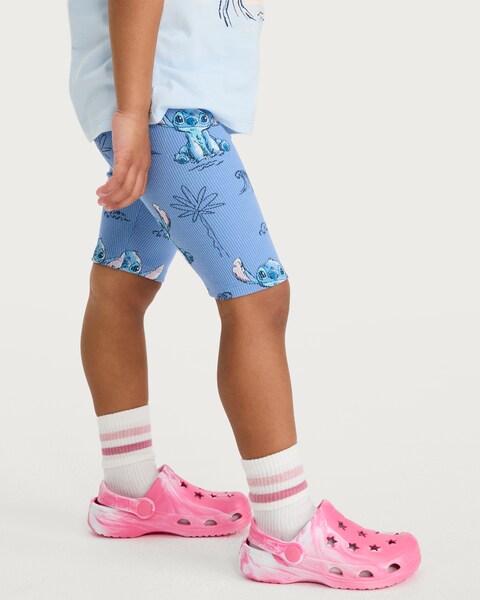 Disney Lilo & Stitch T-Shirt and Shorts Set in Blue - Tesco Groceries