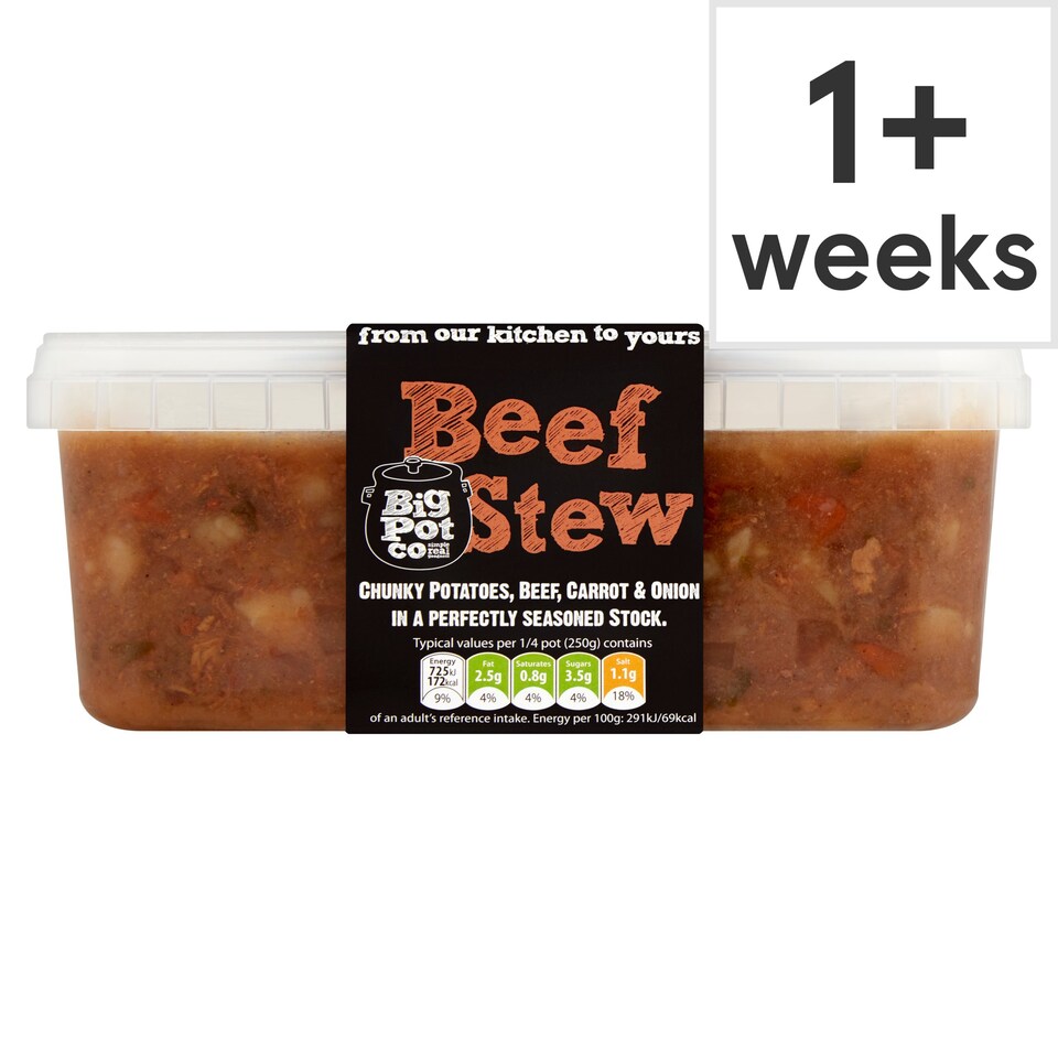 Big Pot Co. Beef Stew 1Kg - Tesco Groceries