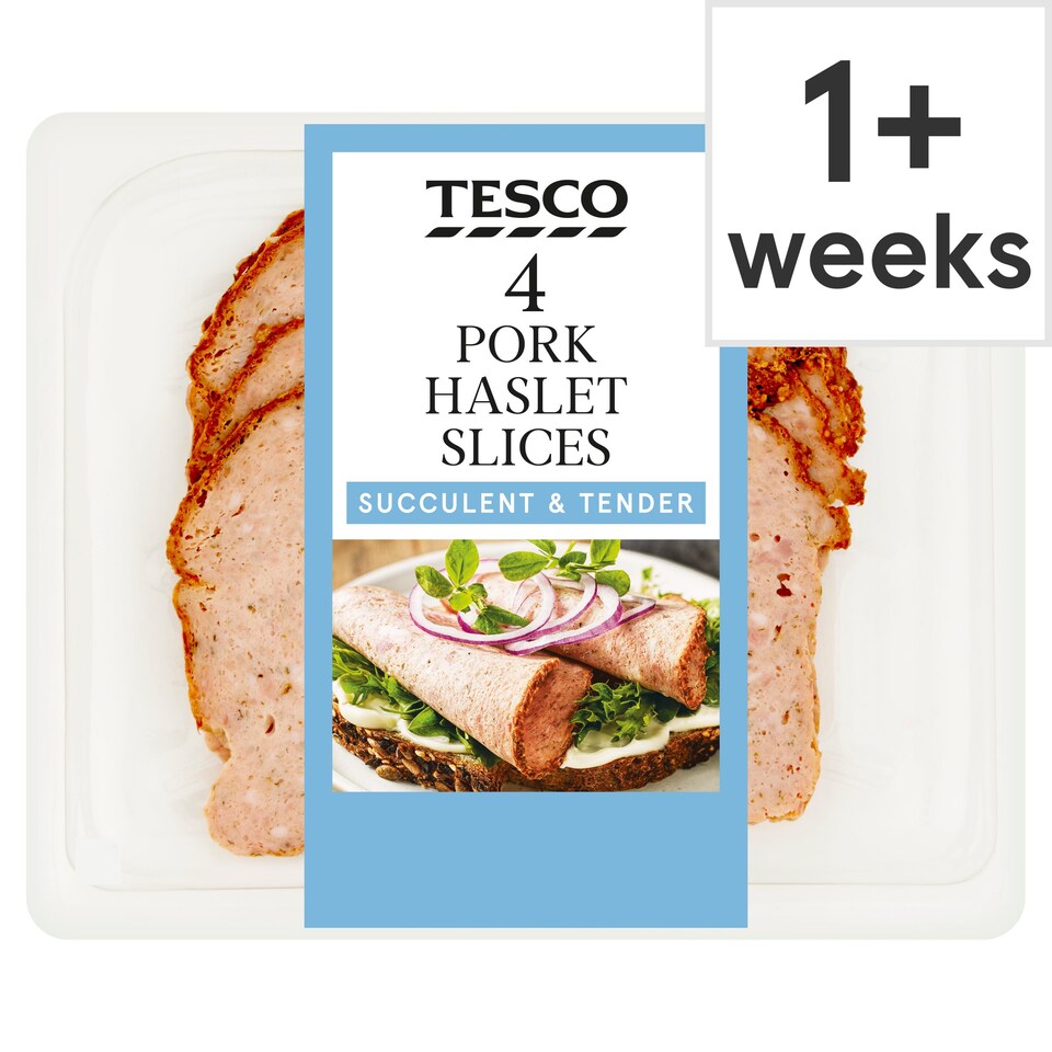 Tesco Pork Haslet 4 Slice 120g - Tesco Groceries