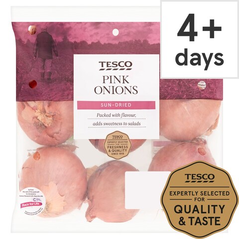 Tesco Pink Onions 1Kg - Tesco Groceries