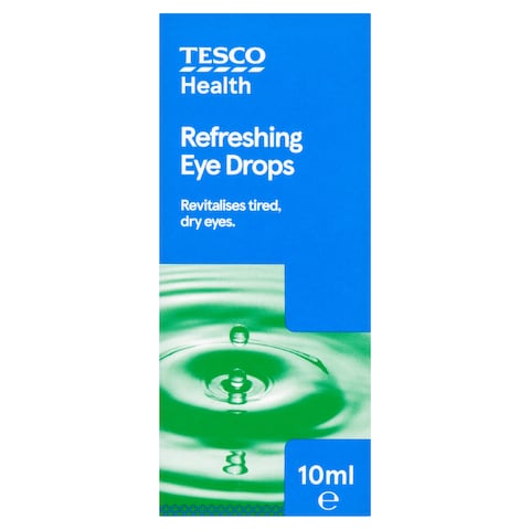 Tesco Health Refreshing Eye Drops 15Ml - Tesco Groceries