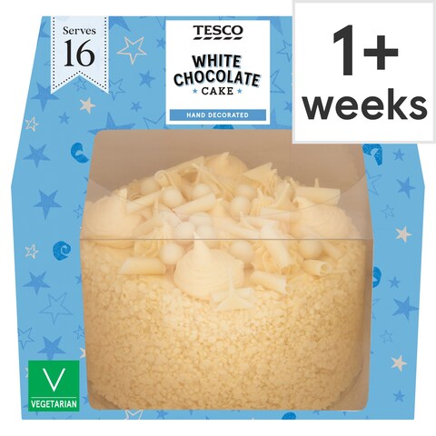 Tesco White Chocolate Cake - Tesco Groceries
