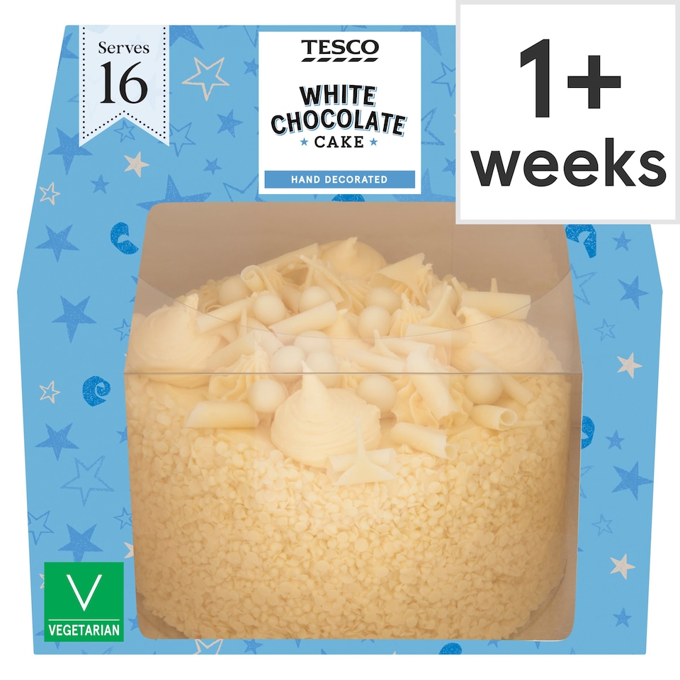 Tesco White Chocolate Cake - Tesco Groceries