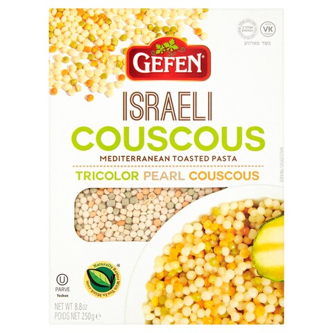 Gefen Israeli Couscous - Tricolor Pearl 250g - Tesco Groceries