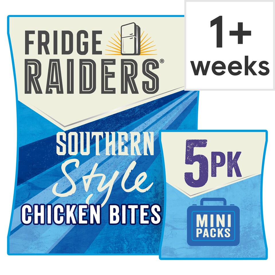 Fridge Raiders Southern Style Chicken Bites 5 X 22.5G - Tesco Groceries