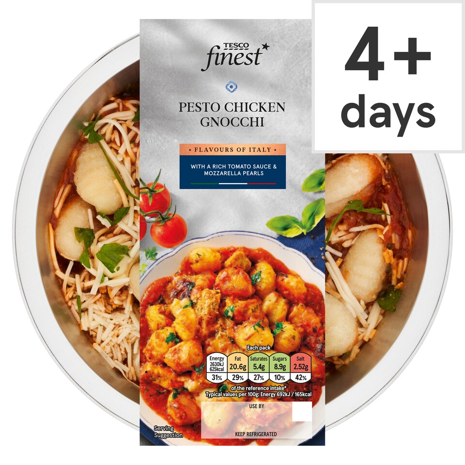 Tesco Finest Pesto Chicken Gnocchi 380g - Tesco Groceries