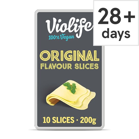 Violife Original Sliced 200G - Tesco Groceries
