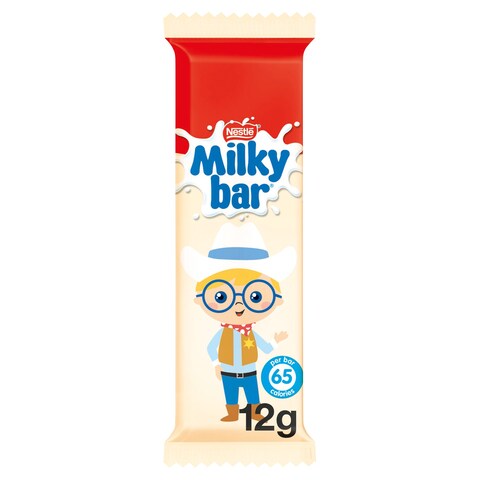 Milkybar White Chocolate Kid Bar 12g - Tesco Groceries